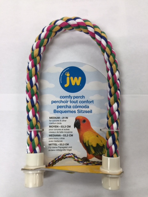 World of Birds :: Perches :: Rope Perches :: Comfy Perch - Bendable ...